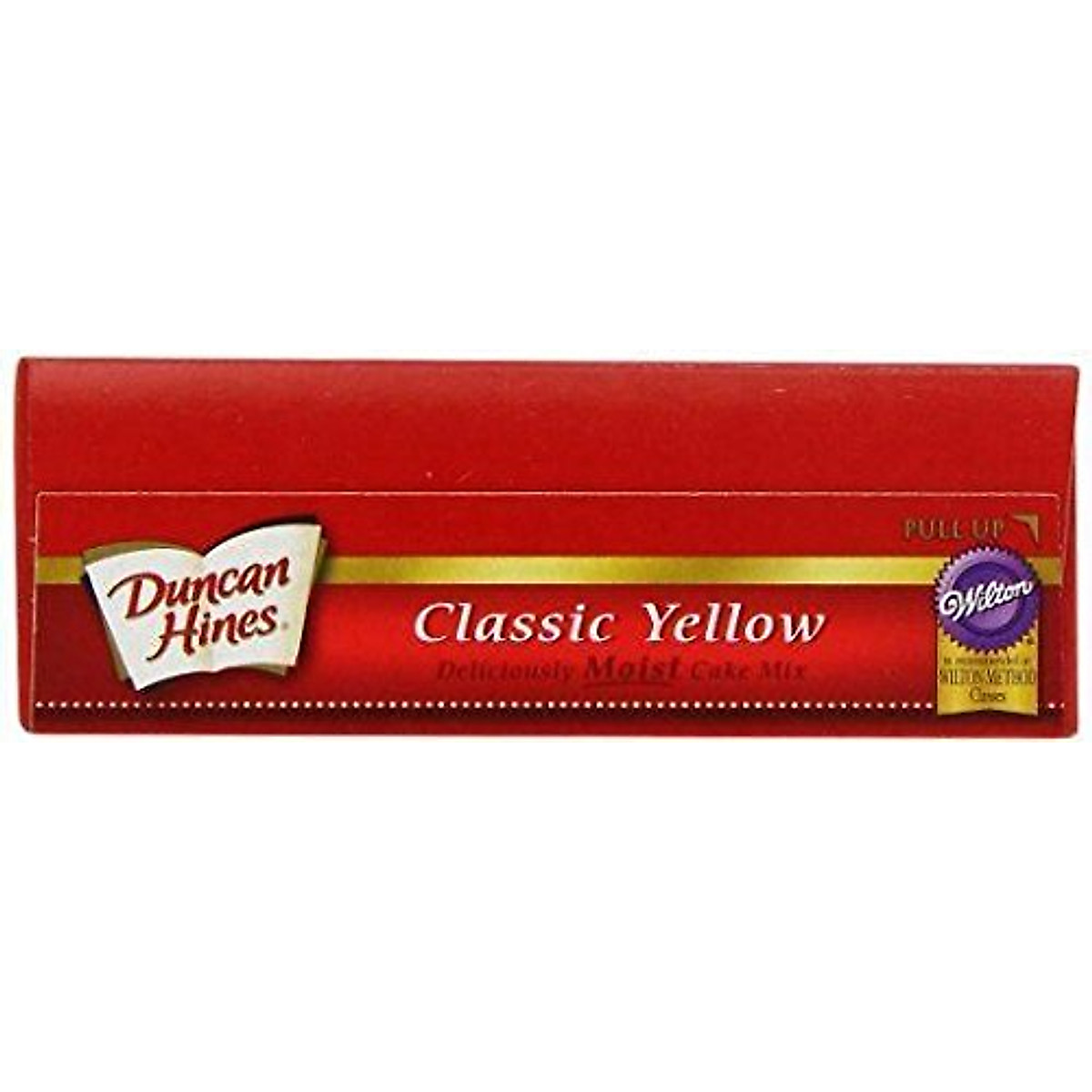 Duncan Hines Classic White Moist Cake Mix 15.25oz (Pack of 2)