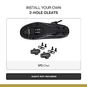 Tommaso Montagna 200 Mens Mountain Biking Shoes—Indoor Cycling Shoes Men—Mountain Bike Shoes for SPD—Mountain Bike Shoes Men—SPD Cycling Shoes—Gravel Bike Shoes—Ride Concepts MTB Shoes- 43 (US-10)