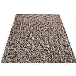 Trade Star 3 Yard Hand Block Print Fabric 100% Cotton Natural Fabric for Dressmaking Indian Ethnic Running Sewing Fabric for Crafting for Home Decor (Pattern 20)