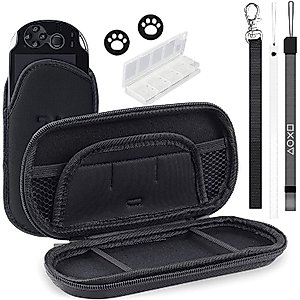 CHENLAN Storage Case for PS Vita 1000 2000 Carrying Case Compatible for PS Vita, PS Vita Slim, PS Vita Waterproof Shockproof Storage Travel Bag Travel Carrying Case Pouch Bag Kit