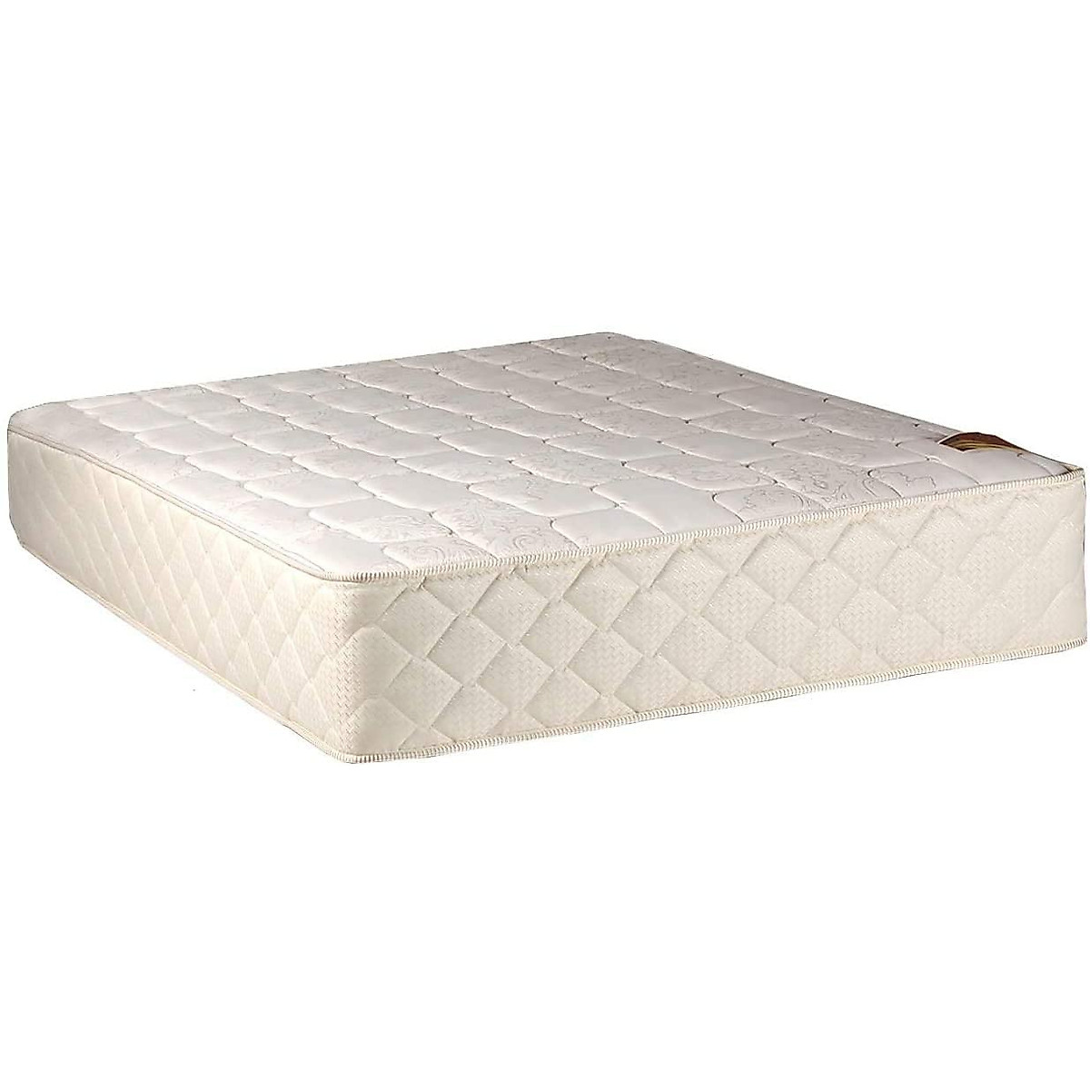 DS Solutions USA Grandeur Deluxe 2-Sided Medium Firm Full XL Mattress Only with Mattress Cover Protector Included - Fully Assembled, Good for Your Back, Luxury Height, Long Lasting
