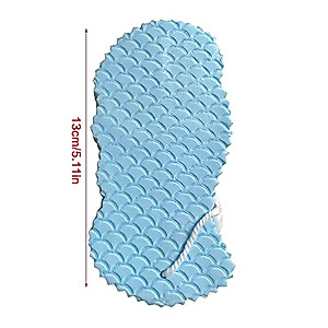 INGVY Dry Brushing Body Brush Exfoliate Soft Sponge Body Scrubber Bath Exfoliating Scrub Sponge Shower Brush Body Cleaner Dead Skin Remover (Color : Pink)