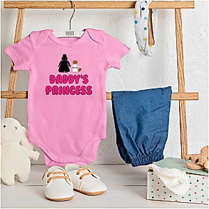 Brisco Brands Daddy's Princess Dark Galaxy Baby Bodysuit Jumper Girls