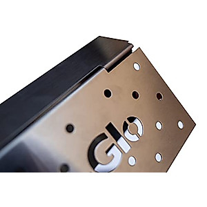 Dyna-Glo DG9SB-D Stainless Steel Hinged SS Smoker Box, Silver