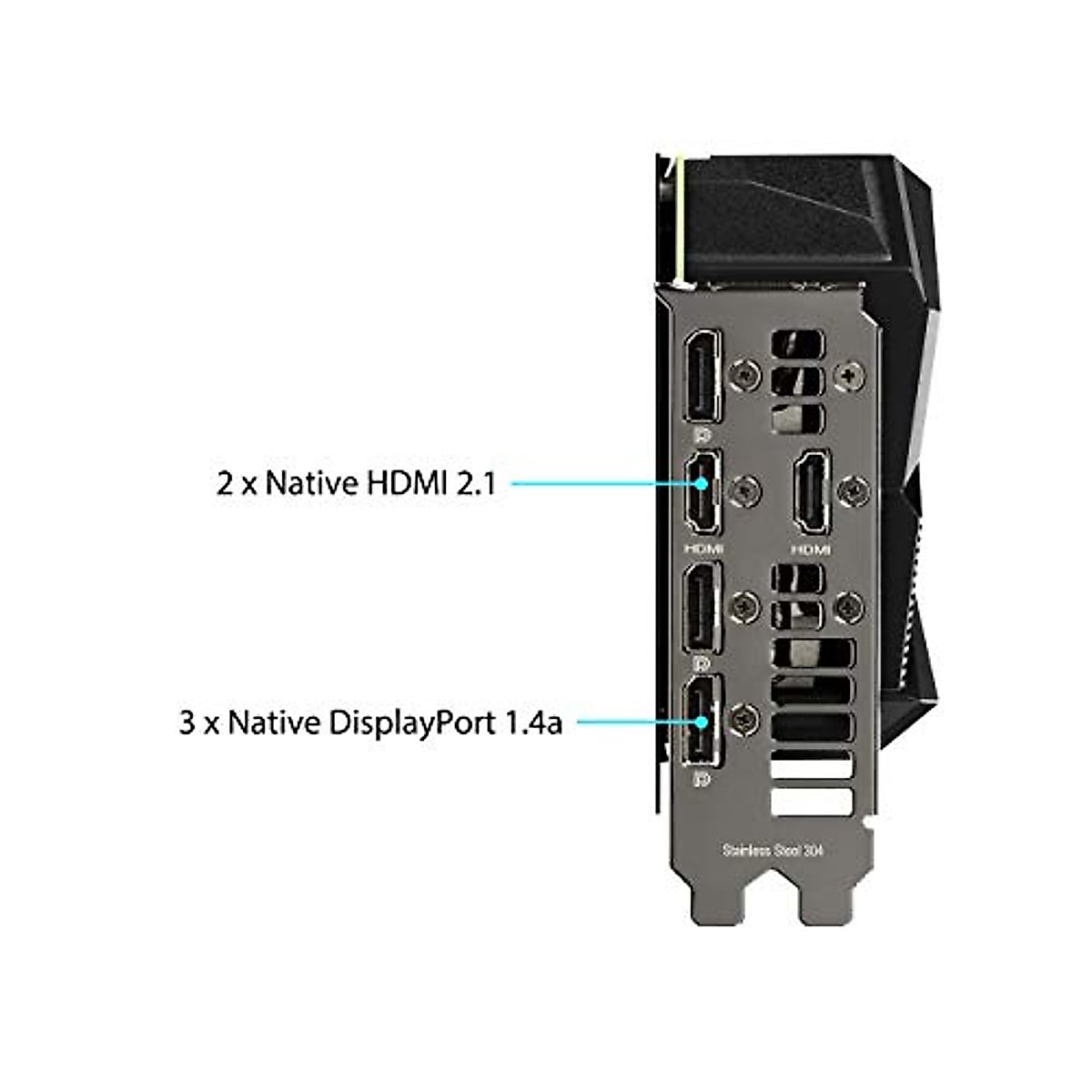 ASUS KO NVIDIA GeForce RTX 3070 V2 OC Edition Gaming Graphics Card (PCIe 4.0, 8GB GDDR6 Memory, LHR, HDMI 2.1, DisplayPort 1.4a, Axial-tech Fan Design, 0dB Technology, Enduring capacitors)