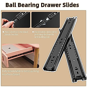 WESTREE Modern Makeup Vanity Desk with Glossy Desktop,Bedroom Home Office Writing Desk with Drawers, Storage Shelf, Gold Metal Frame for Dressing Table Without Mirror