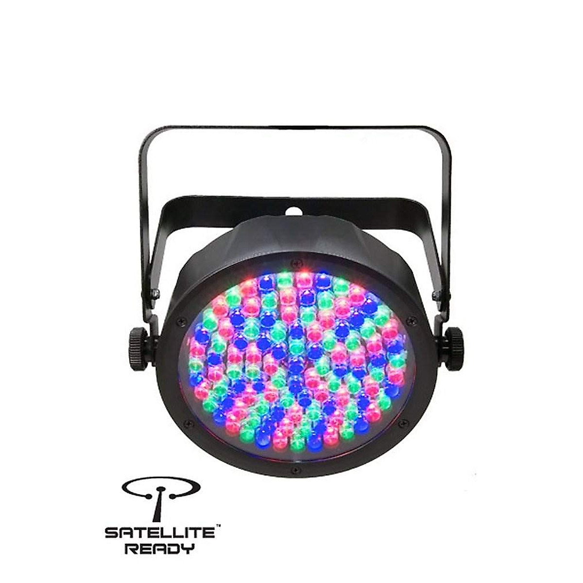 Chauvet 56 Light Emitting Diode Digital Multiplex Battery Powered Slim Par Can Stage Pro DJ Lighting Effects for Party Needs, Green and Red