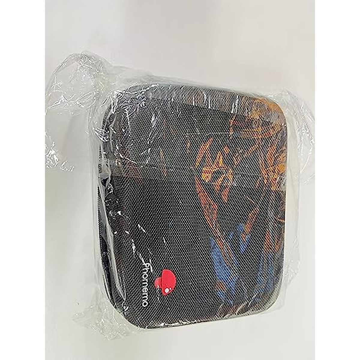 Phomemo Label Maker Case,Portable Case Compatible M220 M110 M221 M120 M200 Label Maker Printer, Holder Case for Label Maker Machine with Tape, with Mesh Pocket for Accessories (Case Only)