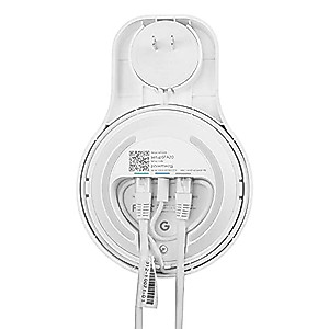 Koroao Outlet Wall Mount Holder for Google WiFi [2020 Model] - No Tools Required and No Cord Clutter Easy Moved Holder Bracket Compatible with for Google Mesh WiFi Route(1-Pack)