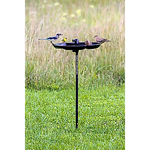 Seed Catcher Tray (Seed Buster) for Wild Bird Feeders, fits only 1-INCH STRAIGHT BIRDING pole (outside diameter), pole and feeder NOT included