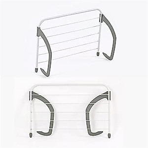WODMB Multifunctional Collapsible Windproof Foldable Clothes Hanger Drying Rack Underwear Socks Towels Cloth Pants