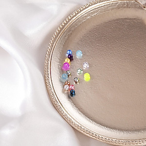 BodyAce 24-60Pcs 16G Replacement Balls for Body Piercing, Externally Threaded Barbell Parts, Acrylic Eyebrow Ear Helix Cartilage Lip Piercing Jewelry Balls (A:60pcs 3mm)