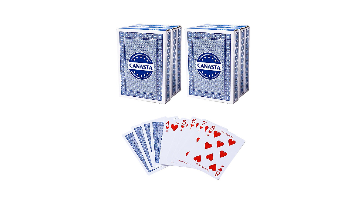GSE 6-Deck Canasta Cards - Fun for All Card Games
