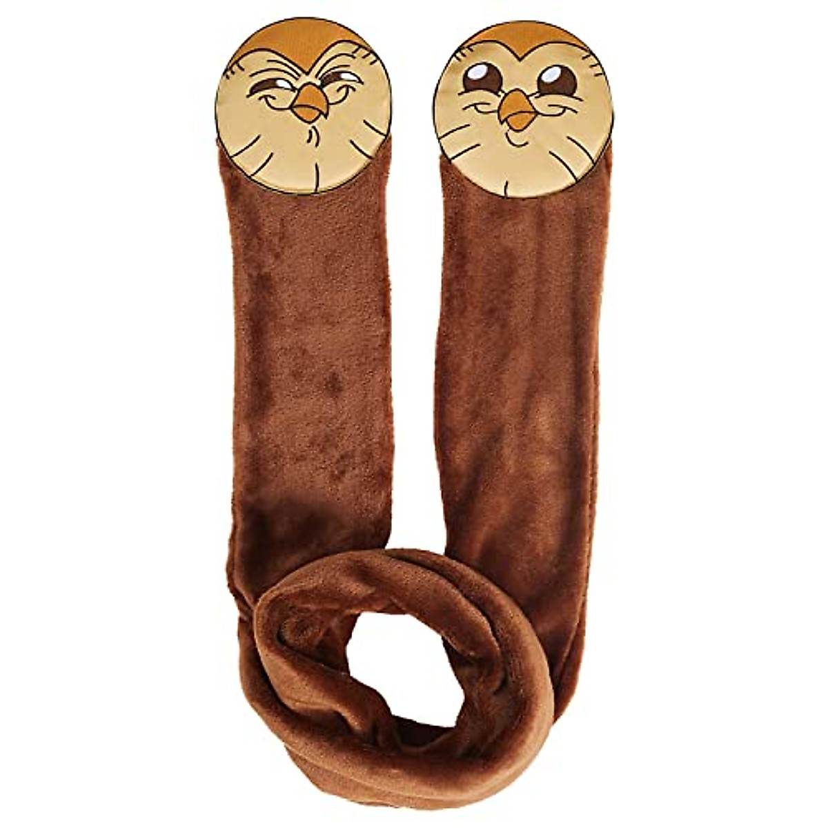 Duwseal TOH Hooty The Owl Scarf Flannel Scarf Cute Warm Shawl Luz Noceda Cosplay Owl Scarf for Kids Adult