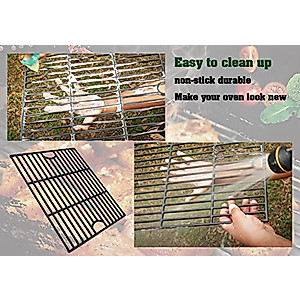 NAKAAOSIK Grill grates Replacement 17 inch - Compatible with for Nexgrill 4 720-0830H 720-0670A 720-0783E 720-0958A Nexgrill 5 720-0888N Replacement for Kenmore 41516106210 415.16106210