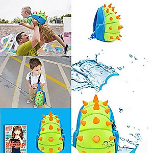 yisibo Kids Dinosaur Backpack Toddler Backpack Waterproof Preschool Travel Schoolbag Backpack for Kindergarten Bookbags Boys Girls 2-7 Years