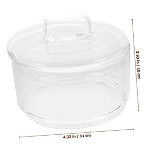 Soup Bowl Trifle Bowl Glass Mini Glass Bowls Glass Bowl with Lid Glass Serving Bowl Clear Oatmeal Bowl Glass Soup Bowl Clear Glass Bowl Small Glass Bowls Household Salad Bowl Food