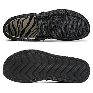 Mens Machine-Washable Casual Loafers, Men Slip On Comfortable and Breathable Boat Shoes for Work, Casual, Walk, Traveling, Beach, Gifts for Men, Zapatos Mocasines para Hombre