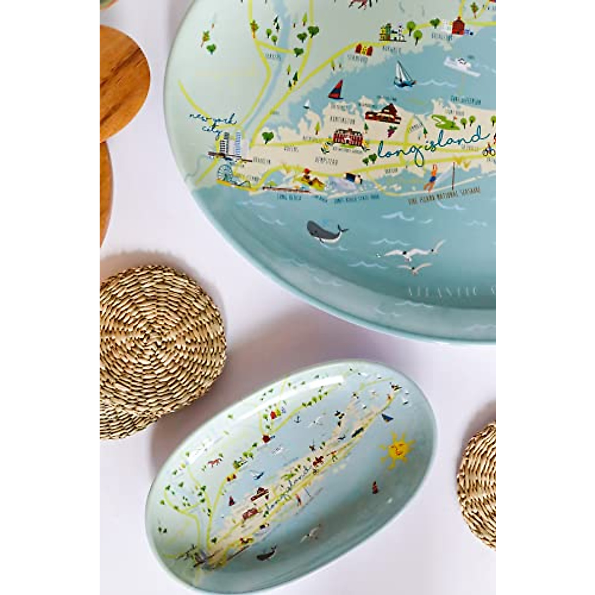 Galleyware Melanine Oval Platter Long Island