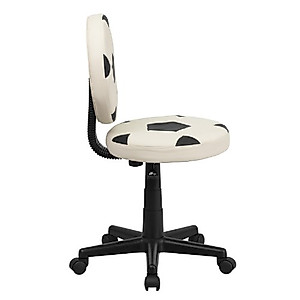 BizChair Soccer Swivel Task Office Chair