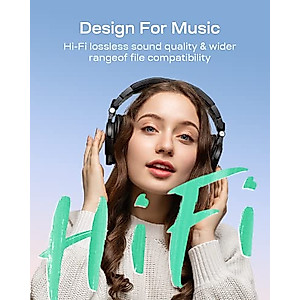 80GB MP3 Player with Bluetooth, YOTON Music Player with Speaker and 1.8'' Curved Screen, HiFi Sound, FM Radio, Voice Recorder, E-Book, Pedometer, Stopwatch, TF Card and Earphones Included