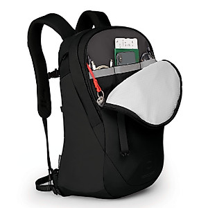 Osprey Men's Apogee Laptop Backpack, Black, One Size