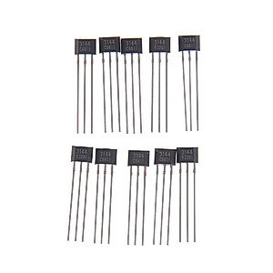 Gump's grocery 20pcs AH3144E OH3144 3144 Hall Effect Sensor Magnetic Detector QP