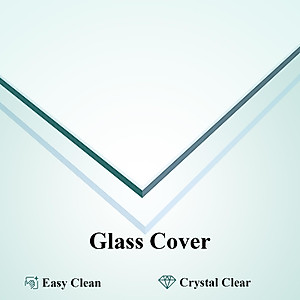 RPJC 11 x 14 Picture Frames Made of Solid Wood and High Definition Glass Display Pictures 8x10 with Mat or 11x14 Without Mat for Wall Mounting Photo Frames Black