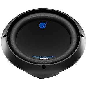 Planet Audio AC8D Anarchy Series 8 Inch Car Subwoofer - 1200 Watts Max, Dual 4 Ohm Voice Coil, Sold Individually, Hook Up to Amp