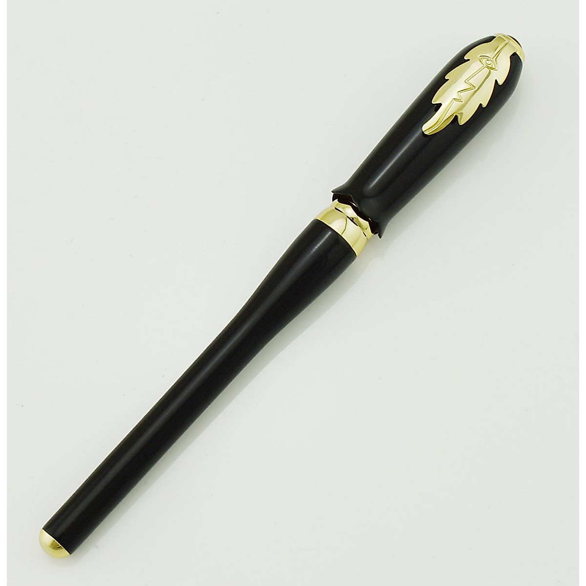 Picasso Greek Irene commemoration Fountain Pen Extra Fine Nib Black Color Bud Cap Leaf Clip Uniqu Style Gift Box Set