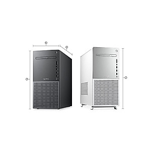 Dell XPS 8950 Desktop (2022) | Core i7-12700 - 1TB HDD + 512GB SSD Hard Drive - 32GB RAM - Nvidia GeForce RTX 3070 | 12 cores @ 4.9 GHz - 8GB GDDR6 Win 11 Pro Silver (Renewed)