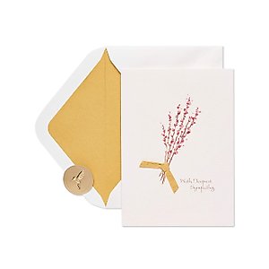 Papyrus Sympathy Card (Wishing You Comfort)