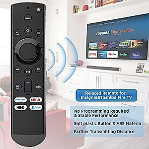 Replacement Remote for Insignia and Toshiba Fire TV Edition
