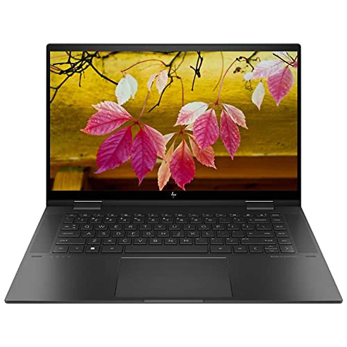 HP 2022 Envy x360 2-in-1 15.6" FHD Touchscreen Laptop, AMD Ryzen 7-5825U (Beats i7-1165g7), 64GB RAM, 2TB PCIe SSD, Backlit Keyboard, AMD Radeon Graphics, Windows 11, Black, 32GB Snowbell USB Card