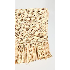 Mar Y Sol Women's Lisette Clutch, Natural, Tan, One Size