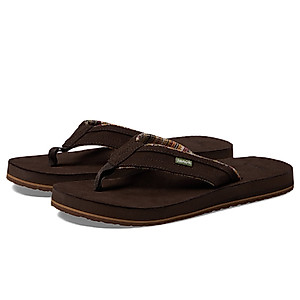 Sanuk Ziggy ST Suede Brown 11 D (M)