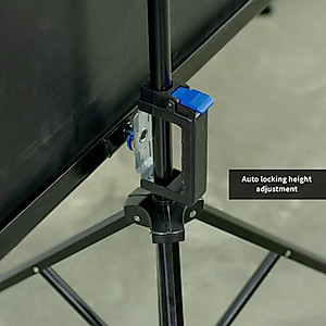 VIVO 100 inch Portable Indoor Outdoor Projector Screen, 100 Inch Diagonal Projection HD 4:3 Projection, 4K 3D 1080P HD Pull Up Foldable Stand Tripod, PS-T-100