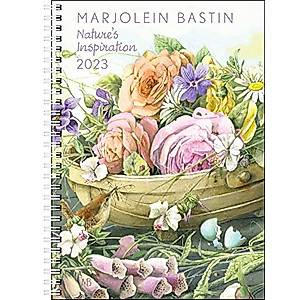 Marjolein Bastin Nature's Inspiration 12-Month 2023 Monthly/Weekly Planner Calen