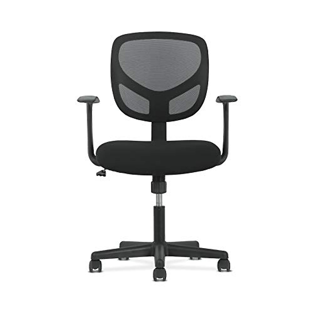 HON BSXVST102 Sadie Swivel Mid Back Mesh Task Arms-Ergonomic Computer/Office Chair (HVST102), Black