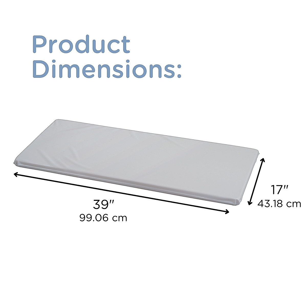 Children’s Factory Waterproof Baby Changing Pad, Diaper Changing Mat for Babies and Toddlers, Soft and Easy to Clean