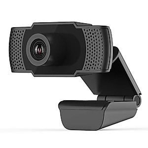 1080p Computer Webcam - Built in Noise Reduction Microphone - USB Free Drive - Plug and Play - for Video Calling, Conferencing, Gaming
