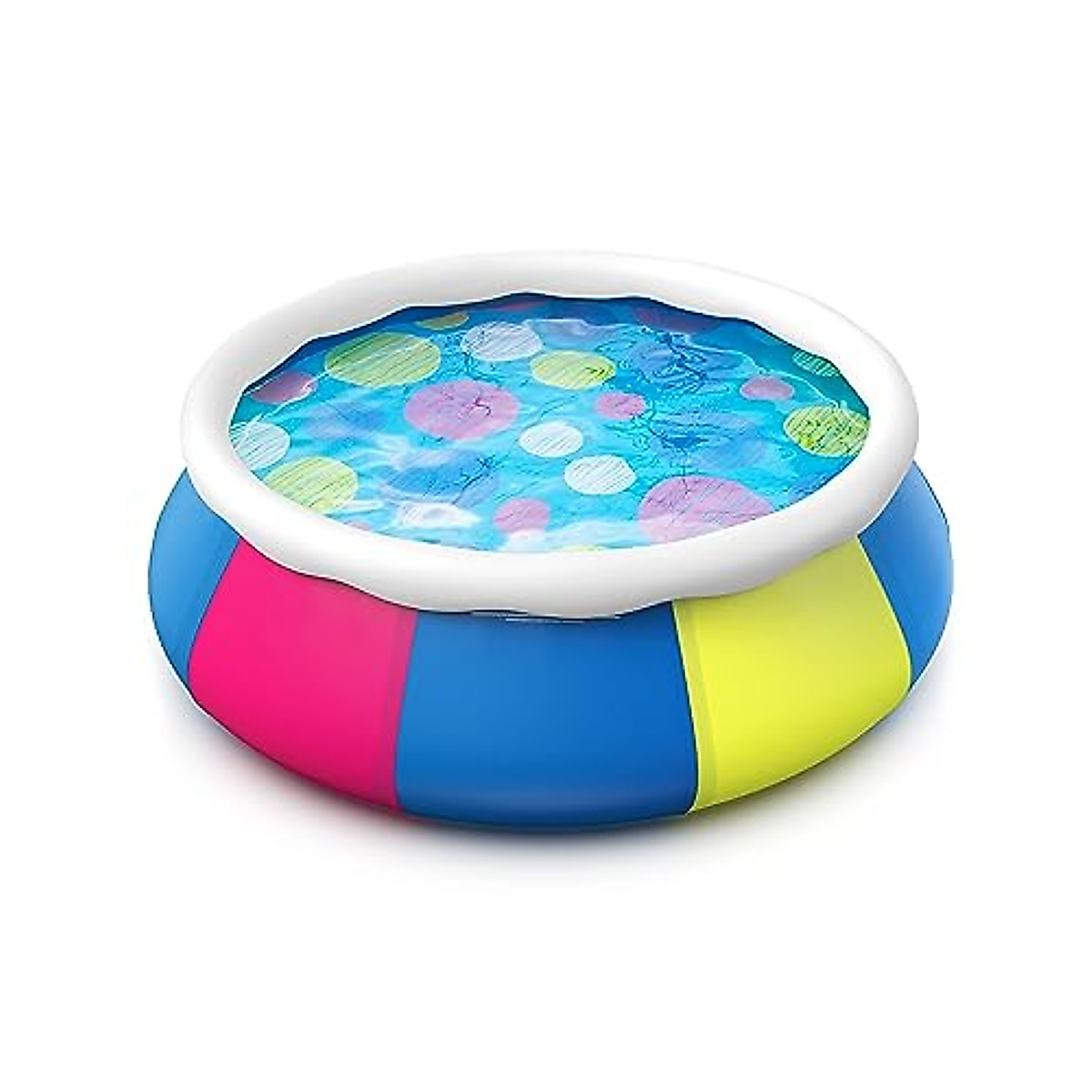 Inflatable Swimming Pool, 10ft ×30in Easy Set Pool with Pool Cover, Blow Up Pool Swimming Pools Above Ground for Kids Adults Family Backyard Garden