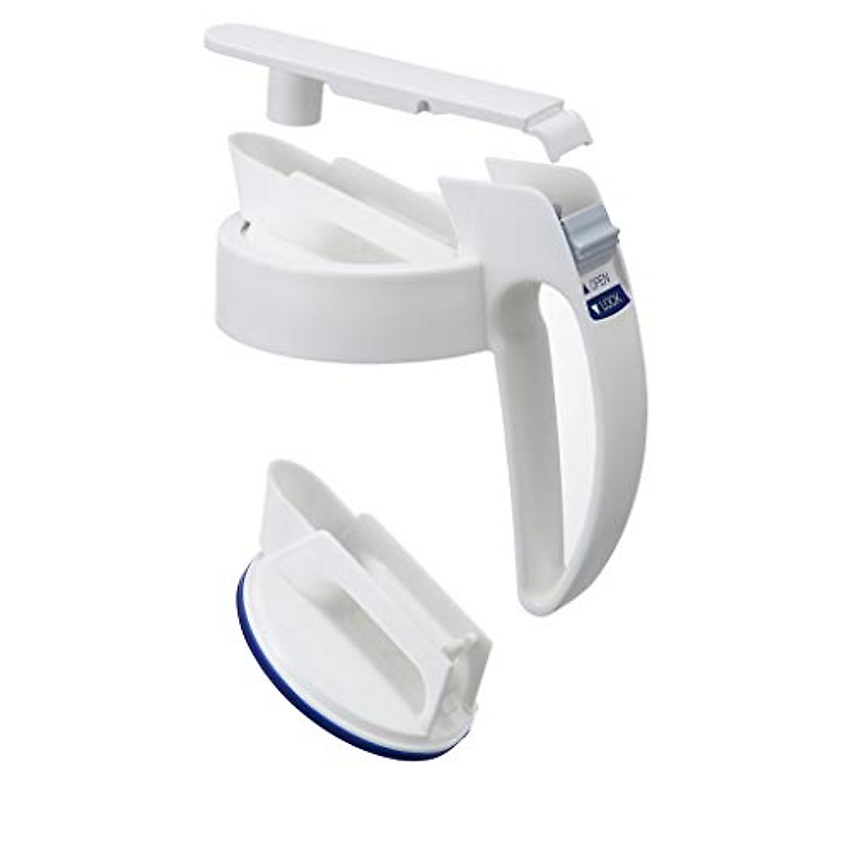 Lustroware Easy Care One-touch Airtight Pitcher 2.2QT (71oz) for Hot or Cold Liquids | High Heat Resistant, Leak Proof & Space Saving | Made in Japan