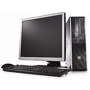 HP Intel Core 2 Duo 3.0GHz - New 4GB Memory - 160GB HDD- DVD ROM - Windows 7 Pro 64-Bit + 17 Inch Monitor(Brands may vary) + WiFi + Speaker-(Certified Reconditioned)