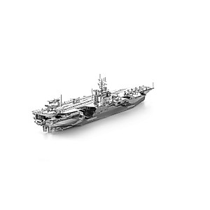 Fascinations Metal Earth ICONX USS Theodore Roosevelt CVN-71 3D Metal Model Kit