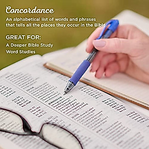 KJV Holy Bible, Giant Print Standard Size Faux Leather Red Letter Edition - Thumb Index & Ribbon Marker, King James Version, Dark Brown