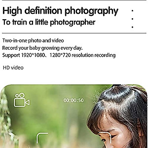 Cute Mini Selfie Camera 4000W Pixel Digital Toy for Boys Girls Students, Digital Camera Screen Kids Camcorde with Soft Lighting Eye Protection Christmas Birthday Festival Gift