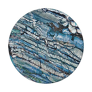 Sassy Southern Charm & Grace Modern Cracked Teal & Turqouise PopSockets PopGrip: Swappable Grip for Phones & Tablets