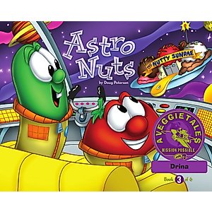Astro Nuts - VeggieTales Mission Possible Adventure Series #3: Personalized for Drina (Boy)
