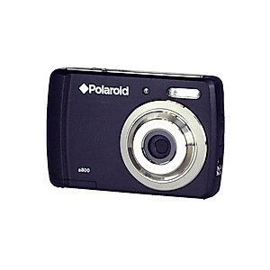 Polaroid CAA-800BC 8MP CMOS Digital Camera with 2.4-Inch LCD Display (Black)